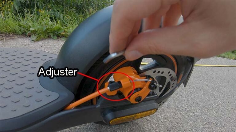 How to Adjust Disc Brakes on an E-Scooter (2 Easy Steps)
